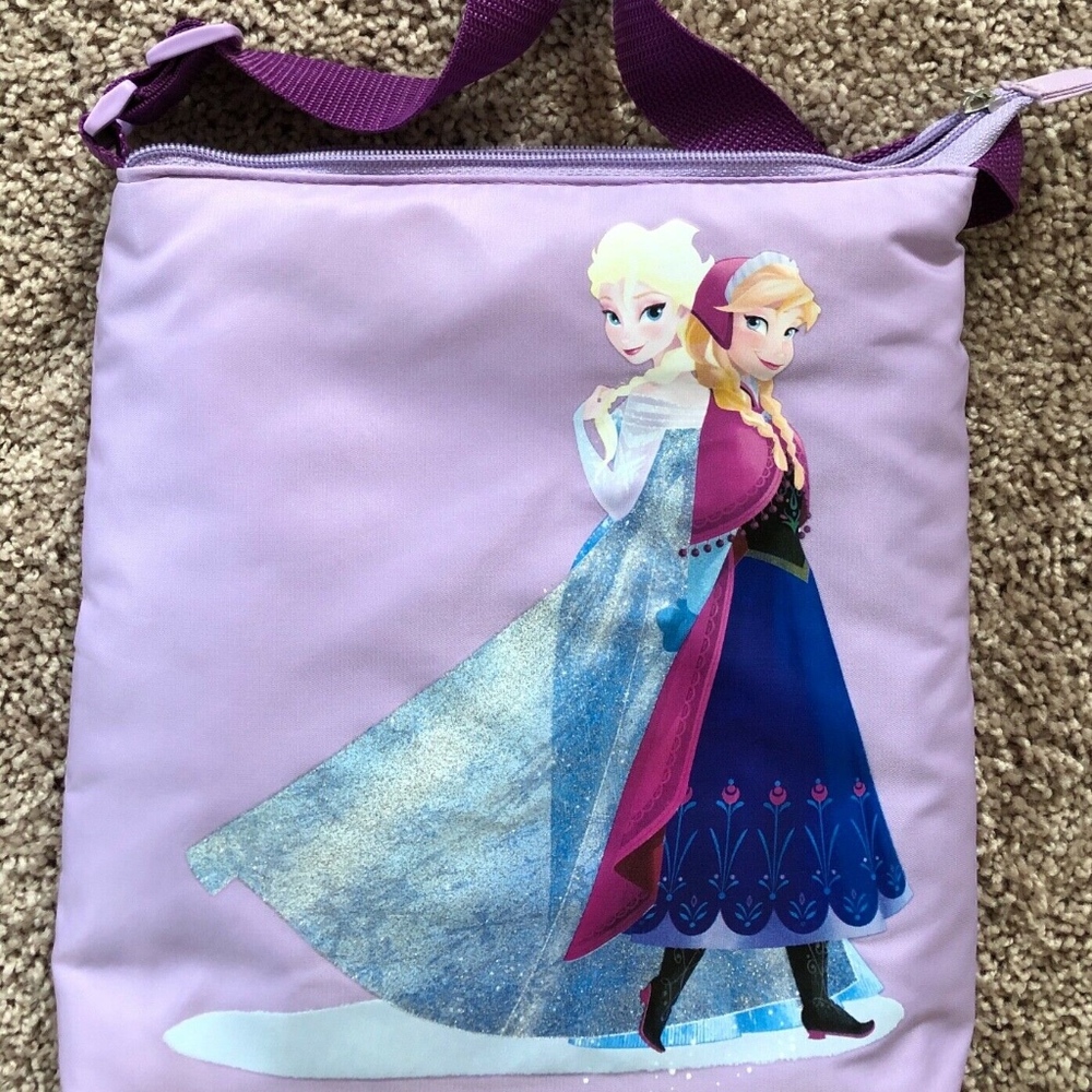 Disney Parks Frozen - Elsa And Anna Messenger Bag - Gem